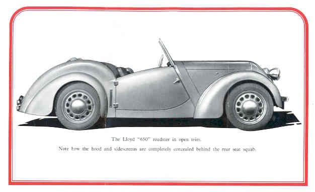 LLOYD Cars - The English Home Page