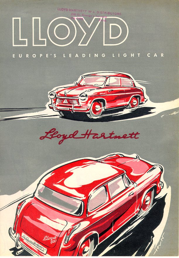 LLOYD Cars - The English Home Page